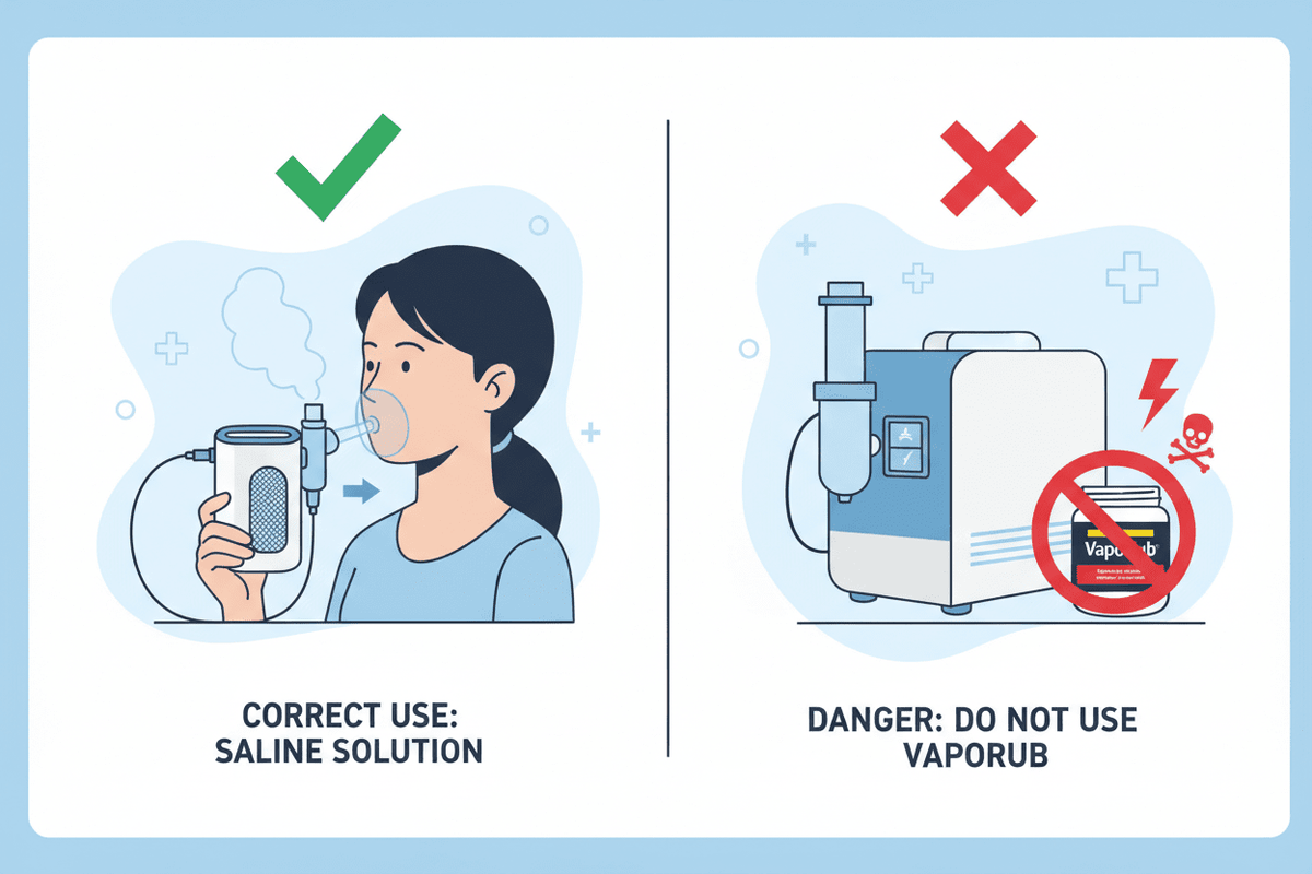 nebulizador vick vaporub-Proper Nebulizer Use – Portable Nebulizer Story